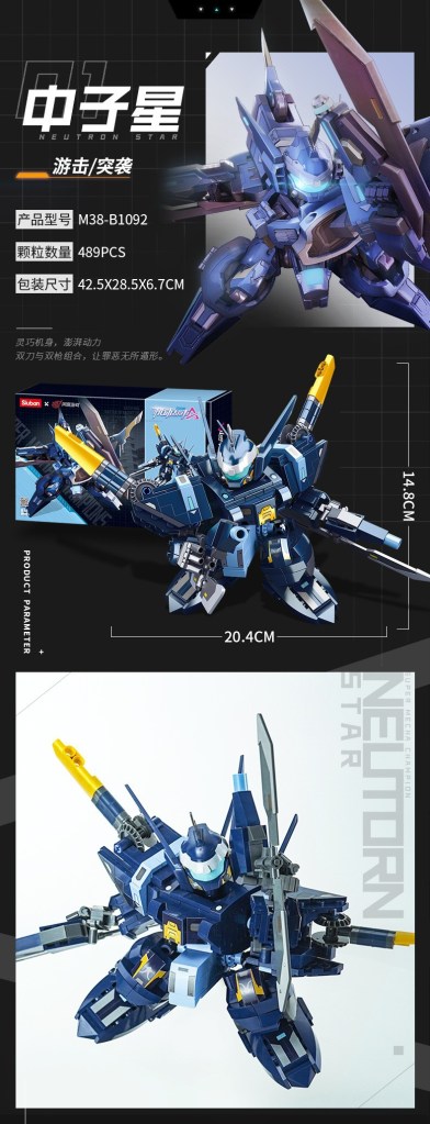 Sluban 1092-1096: Super Mecha Champions (Mecha City Alpha) Builds ...