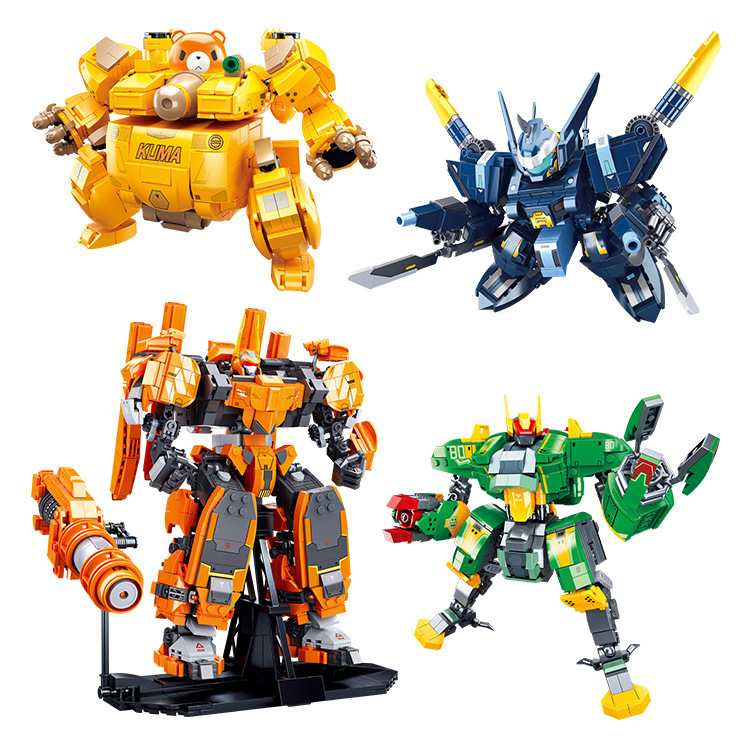 Sluban 1092-1096: Super Mecha Champions (Mecha City Alpha) Builds ...